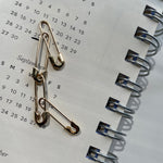 14K Single Safety Pin – Keary and James