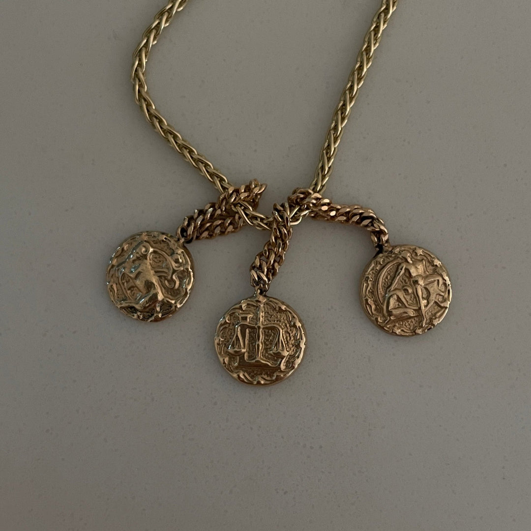 14K Zodiac Chain Bail Charm – Keary and James