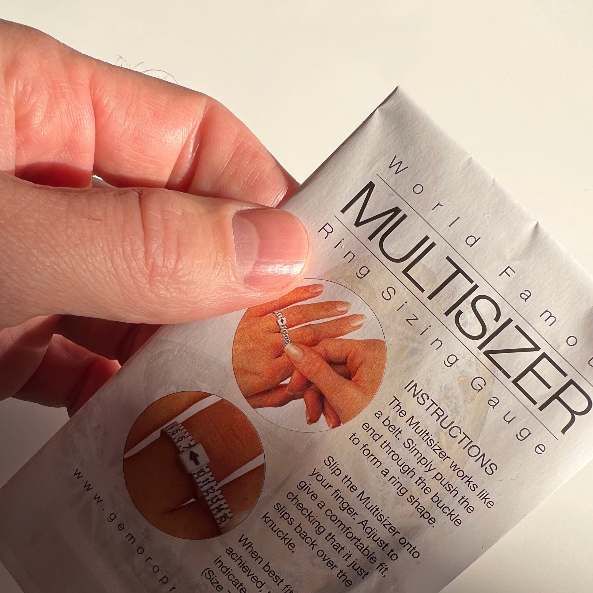 Ring Sizer – Keary and James